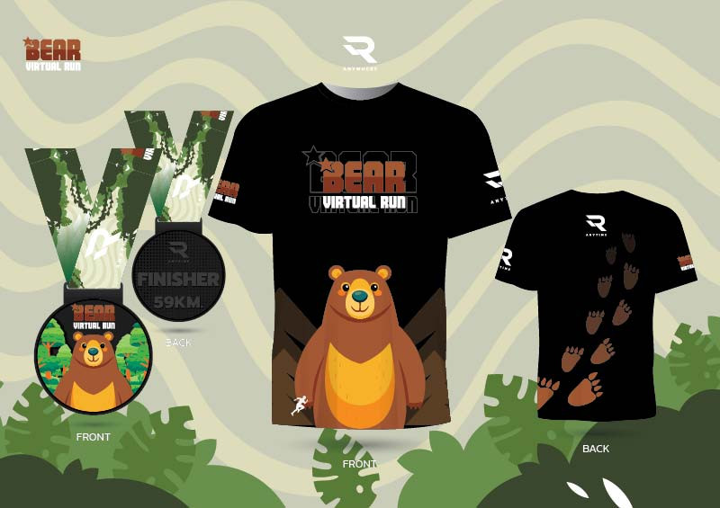 BEAR VIRTUAL RUN 2025 - Run Anywhere